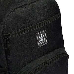 adidas Originals National 2.0 Backpack, Black/Black, One Size