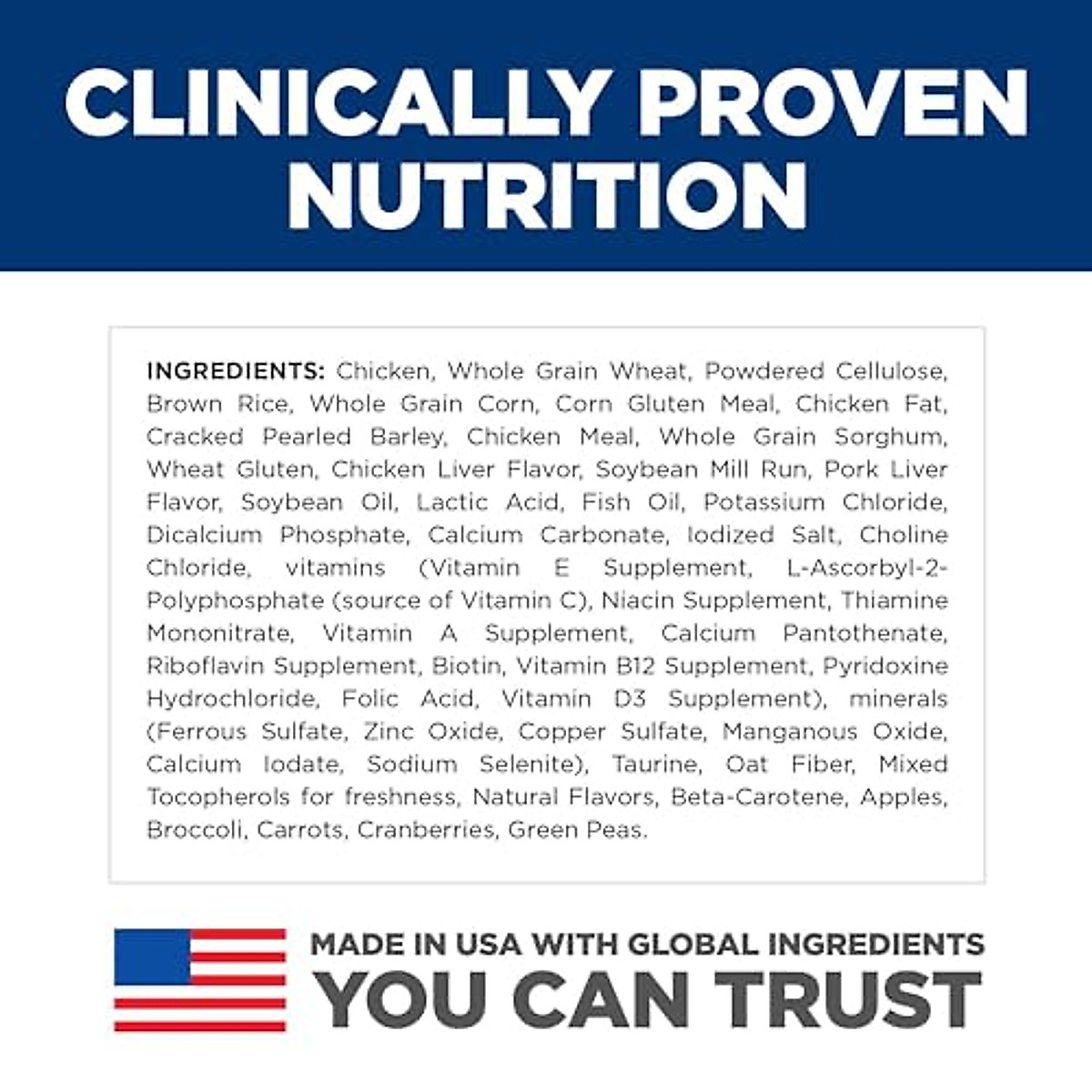 Hill's Science Diet Oral Care, Adult 1-6, Small & Mini Breeds Plaque & Tartar Buildup Support, Dry Dog Food, Chicken, Rice, & Barley, 12.5 lb Bag