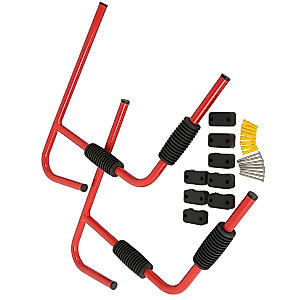 TC-HOME Kayak Rack Wall Mounted 2 Pairs Storage Rack for Indoor Outdoor Garage Folding Kayak Ladder