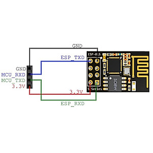ESP8266 ESP-01S WiFi Module, Pack of 4