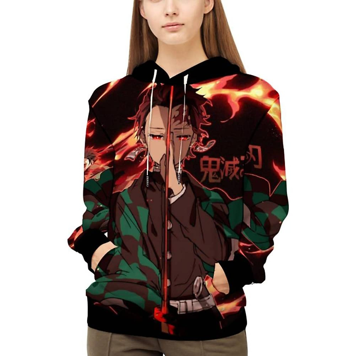 xinsheng kids anime Slayer casual 3D printed pullover toddler spring and autumn hoodie sweatshirt (style 11, 8-9)…