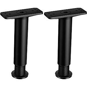 Luxshiny 2pcs Bed Support Frame Bed Support Legs Bed Frame Support Legs Wooden Bed Frame Bed Feet Bed Center Support Leg Bed Legs Bed Center Frame Feet Risers Sofa Replace