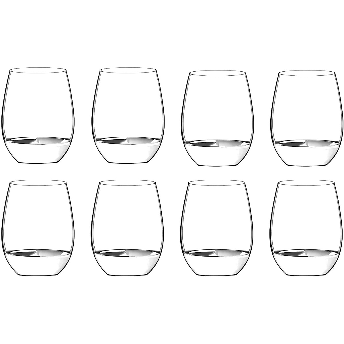 Riedel O Crystal Cabernet/Merlot Wine Glass, Set of 8