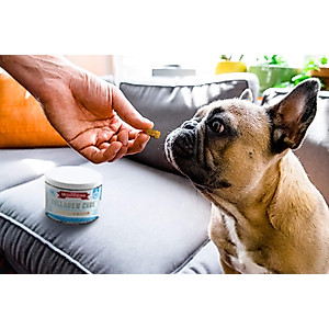 The Missing Link Collagen Care Skin & Coat Soft Chews 60ct - Daily Hair Growth, Healthy Skin & Strong Nails Support for Dogs
