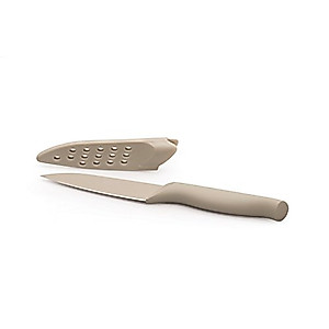BergHOFF Eclipse Ceramic Coated Paring Knife, Tan