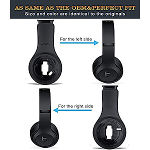 Studio 3 Inside Panel as Same as The OEM Studio3 Replacement Parts Inner Earphone Shell Accessories Compatible with Beats by Dr. Dre Studio 3/A1914 Studio 2 Wireless/B0501 Headphones (Matte Black)