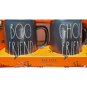 Rae Dunn BOO FRIEND And GHOUL FRIEND Mug Set