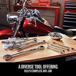 CRAFTSMAN Mechanics Tool Set, SAE and Metric, 1/2, 1/4, and 3/8 Drive Sizes, 298-Piece (CMMT12039)