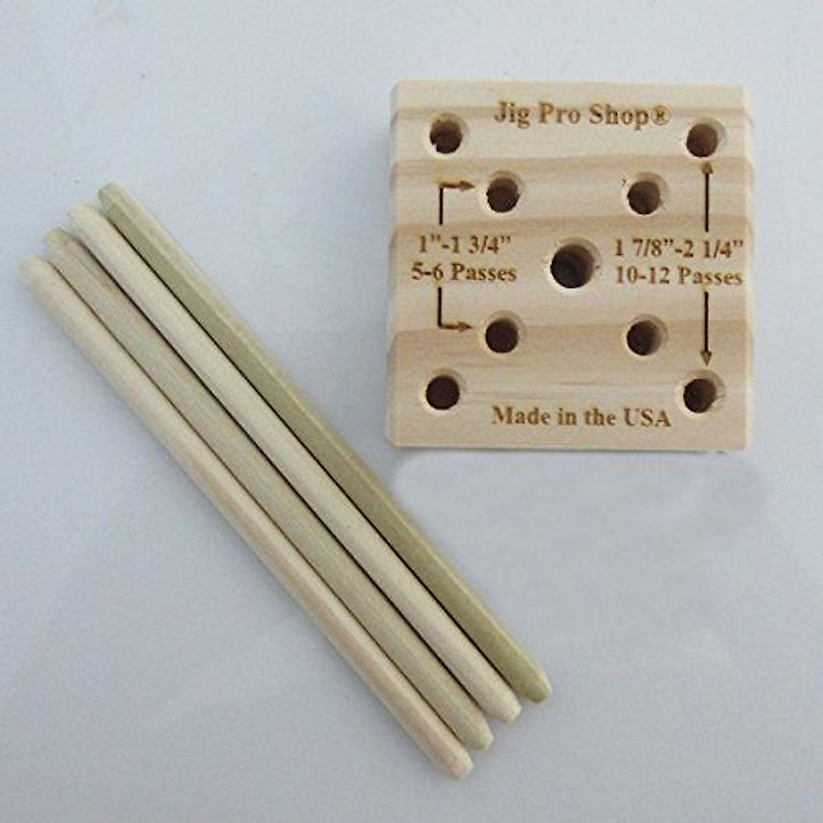Multi-Monkey Paracord Tool Jig ~ Makes Ball Knots from 5/8" to 2 1/4"