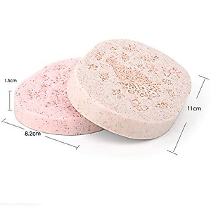 Facial Bath Cleansing Sponges for Aging Skin Cleaning, Reusable Cosmetic Face Sponge Pads for Facial, Body, Bath, Spa, Makeup Remover