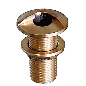 Groco Bronze High Speed Thru-Hull Fitting w/Nut (Size: 1 1/4")