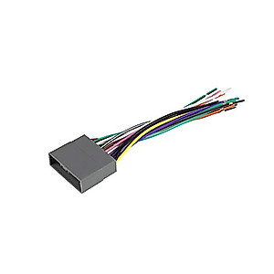 Scosche HA10B Wire Harness to Connect an Aftermarket Stereo Receiver to Select 2006 Honda Vehicles & Metra Electronics 40-HD10 Factory Antenna Cable to Aftermarket Radio Receivers