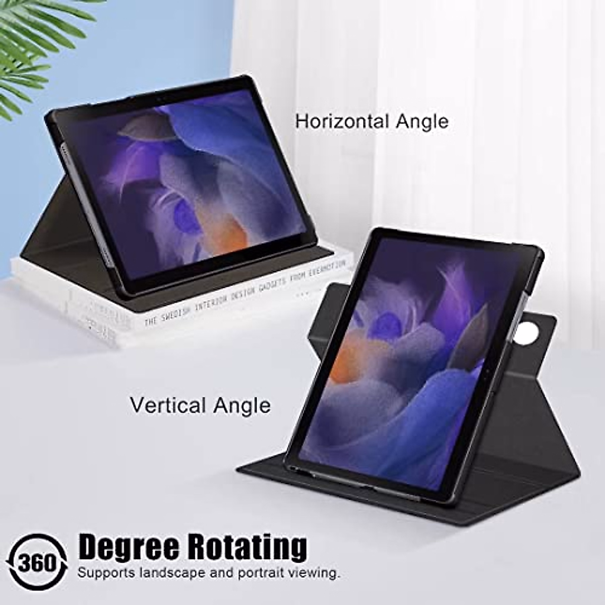 Compatible with/Replacement for Tablet PC Samsung Galaxy Tab A8 2022 SM-X200 / X205 Flip Case Stand Cover CYXZ (1)