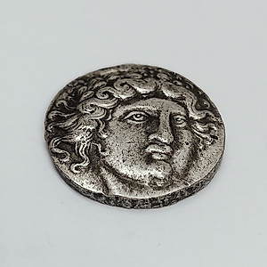 [Guardian of Leo] Apollo, The Sun god, Ancient Greek Silver Coin Epic Mythology Classic Retro Coin