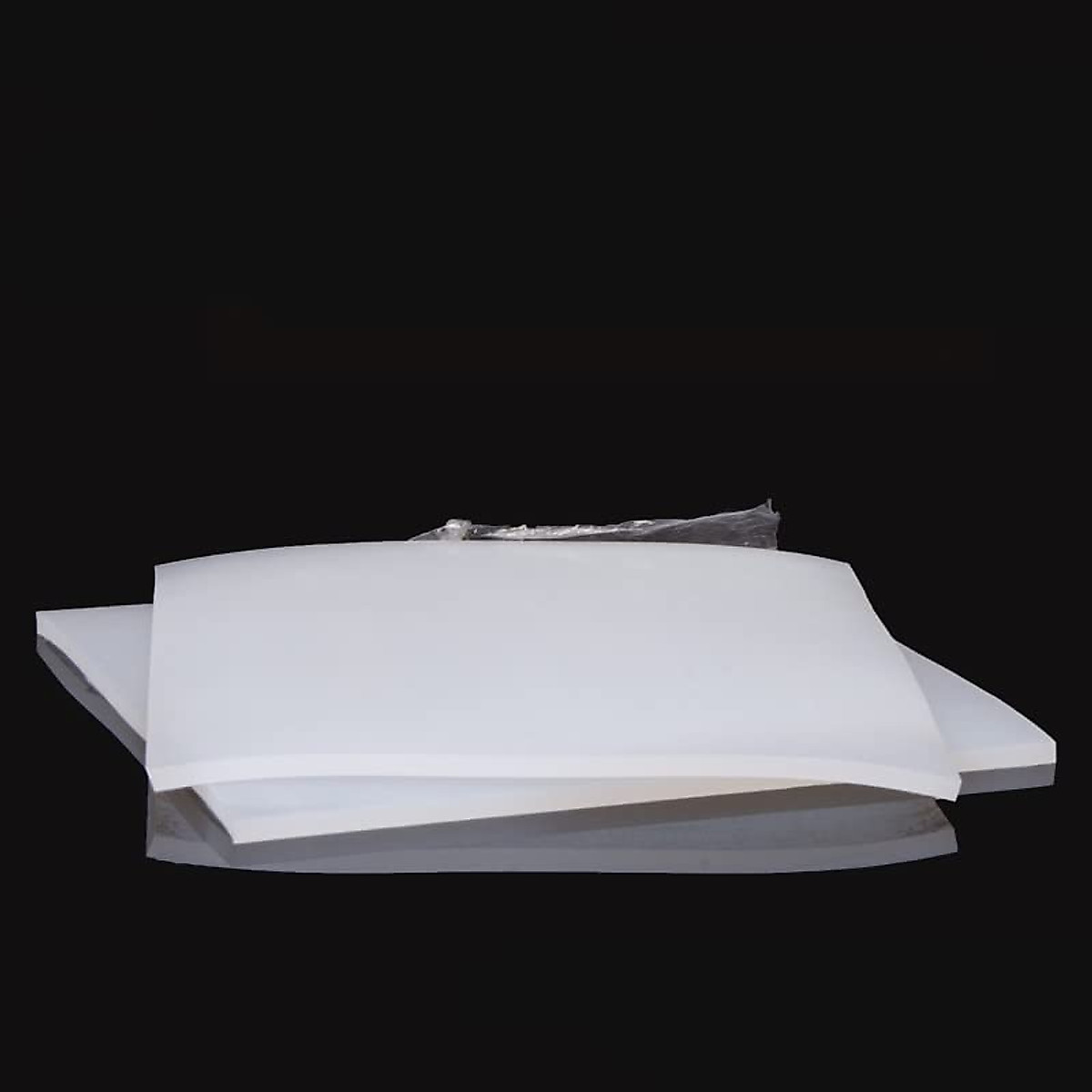 1pc Silicone Sheeting Translucent Silicone Rubber Sheet 3mm For Vacuum Press Oven Heat Resistant Silicone Matt (Size : 500x500x3mm)