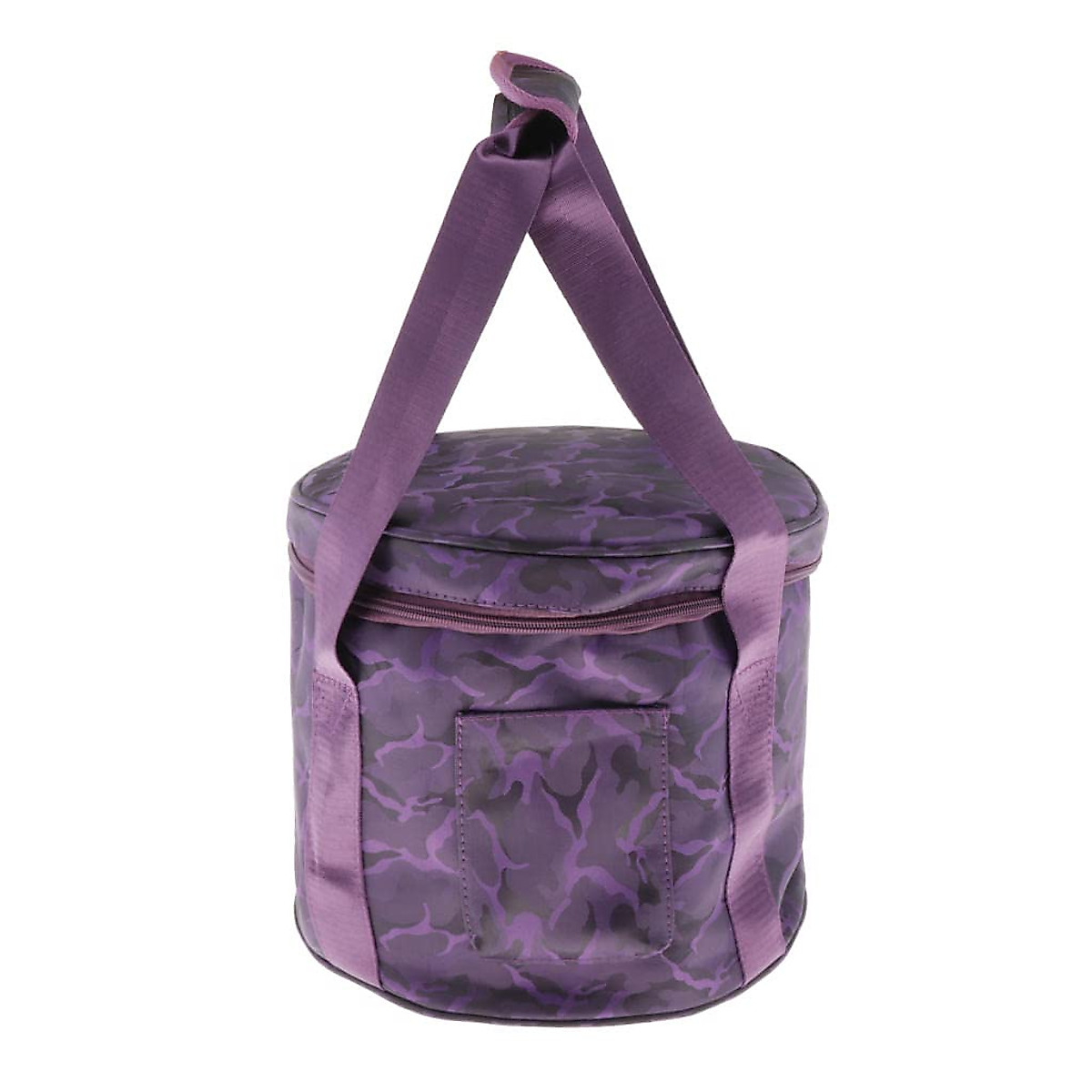 Carrying Case Padded Travelling Bag Oxford Cloth Purple for Bowl Parts, 8inch