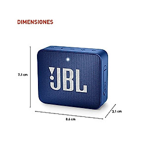 JBL GO2 - Waterproof Ultra Portable Bluetooth Speaker - Blue
