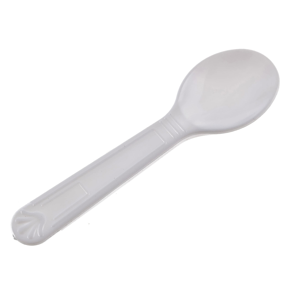 Mini Plastic Tasting Spoons And Ice Cream Spoons (Pack with 100 spoons)