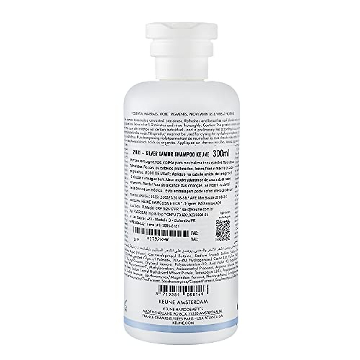 Keune Care Silver Savior Shampoo, Toning & Brightening Cleanser for Blonde & Grey Hair, 10.1 Fl Oz