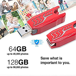 Infiniti Kloud™ 64GB USB 3.0 Flash Drive & Backup Solution - Includes Infiniti Kloud One-Click Backup Software and USB-C Adapter (Mac and PC Compatible) - InfinitiKloud