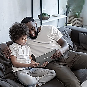 Android 11 Tablet, 2 in 1 Tablet 10.1 inch, 4G Cellular Tablet with Keyboard, Octa-Core, 64GB Storage, 4GB RAM, Mouse, Stylus, Case, Support Dual Sim Card, 13MP Camera, WiFi, Bluetooth, GPS (Gray)