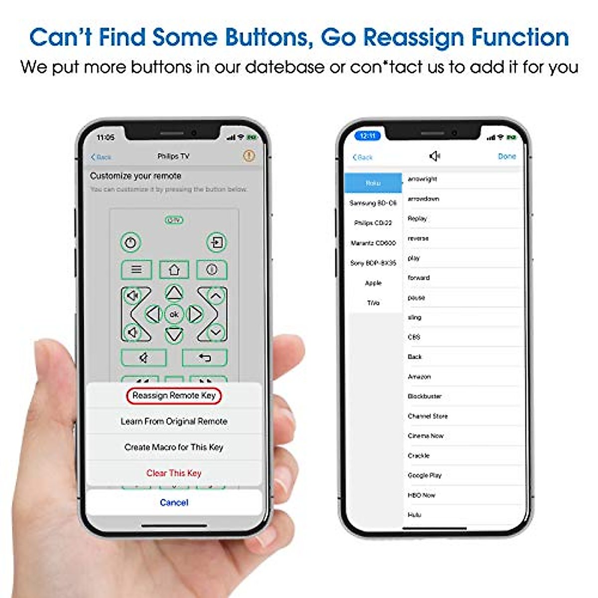 SofaBaton Universal Remote Control with Mobile Phone APP, Super Easy One-Click Universal Remote for FirTV/Roku/Nvidia Shield/Vizio/Marantz/Yamaha Streaming Players (Support IR & Blutooth Devices)