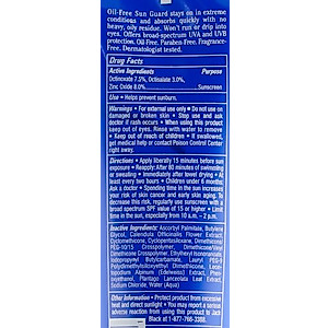 Jack Black , Oil-Free Sun Guard SPF 45 Sunscreen, 4 Fl Oz