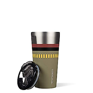 Corkcicle Disney Star Wars 16 Oz Stainless Steel Travel Tumbler & Lid, Boba Fett