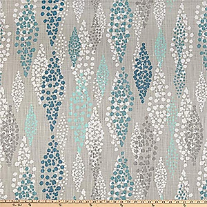 Premier Prints Angelo Slub Canvas Fountain, Fabric by the Yard