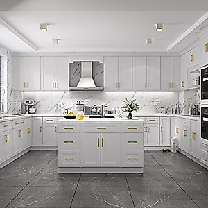 LOVMOR Wall-Mounted Bathroom Cabinet, Medicine Cabinet, Bathroom Cabinet Wall Mounted with Adjustable Shelves & Soft-Close Door, 12" D*36" W*24" H