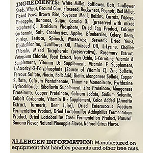 Vita Seed Conure And Lovebird Food Bag 2.5 Lb.