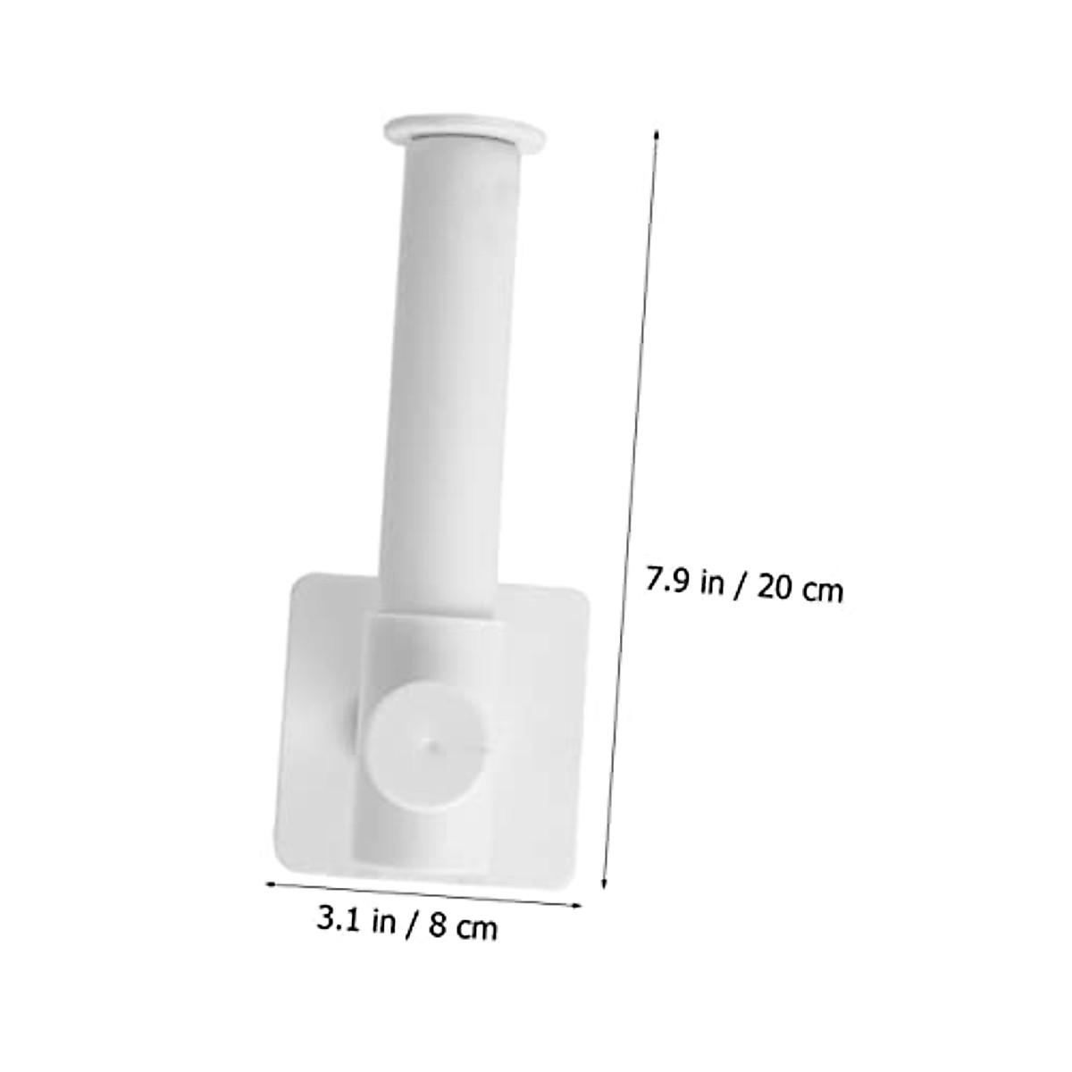 Alipis retractable hook plastic towel rack towel stand hand towel rail Clothes Mounted garment rack heavy duty bathroom towel bar multi hanger white abs wall bracket picture