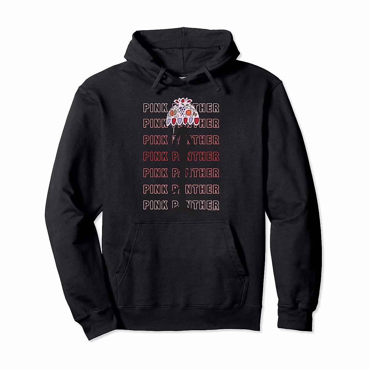 Pink Panther Lampshade Silhouette Pullover Hoodie