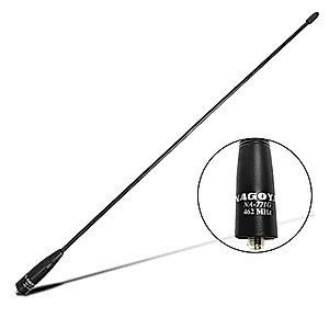Authentic Genuine Nagoya NA-771G 15.3-Inch Whip GMRS (462MHz) Antenna SMA-Female for BTECH and BaoFeng Radios
