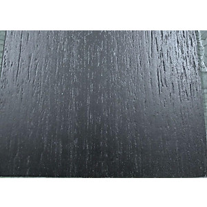 Ebony Black Composite Wood Veneer 23" x 7" raw no Backing 1/42" Thickness # 633