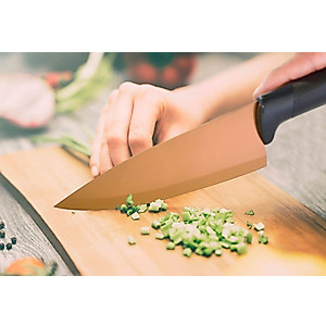 3 pc Copper Coated Knife Set