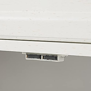 Crosley Furniture Tara 3-Piece Modern Farmhouse Sideboard Buffet Cabinet and Kitchen Storage Pantry Set, Distressed White