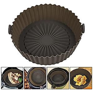 DOITOOL Mini Air Fryer Toaster Oven Toaster Toaster Air Fryer Silicone Air Fryer Reusable Air Fryer Pad Baking Paper Silicone Airfryer Air Fryer Oven Toaster Ovens