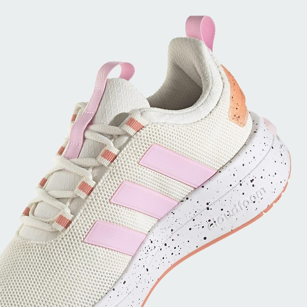 adidas Women's Racer TR23 Sneaker, Off White/Orchid Fusion/Wonder Beige, 9