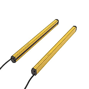 Light Curtain Sensor Switch Safety Light Grating Security Device for Forging Machine Tools Electrical DC10 to 30V (8 Beams BEM0840-C-280NB)