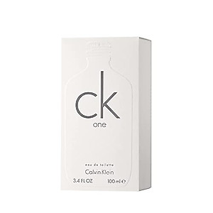 Calvin Klein CK One Unisex Eau de Toilette, 3.4 Fl Oz