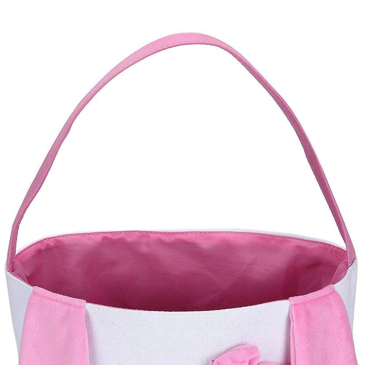 Easter Basket for Kids Easter Bunny Bag Easter Decorations (# Pink 1)