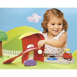 Little Tikes Let’s Go Cozy Coupe Cozy’s House Musical Playset with Lights and Sounds and Cozy Coupe Mini Push and Play Vehicle for Tabletop or Floor Push Play Car Fun for Toddlers, Boys, Girls 3+ Years