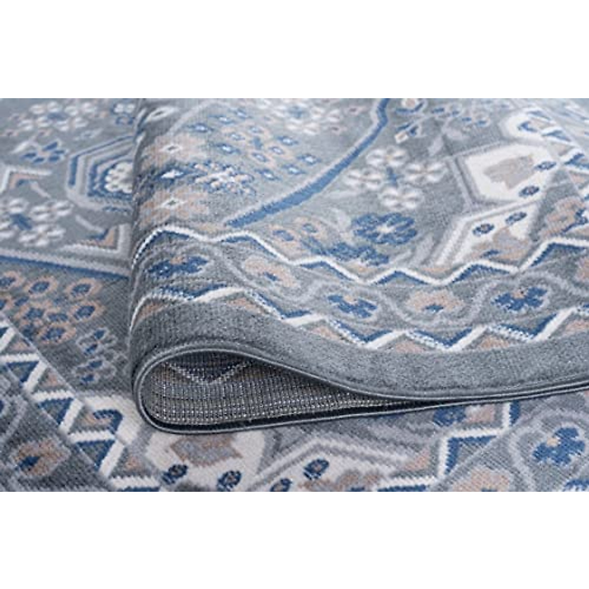 Universal Rugs Logan Area Rug, 4' x 5', Gray