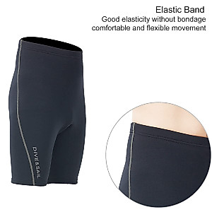 Wetsuit Shorts Pants men 1.5mm Neoprene shorts for swimming surfing snorkeling diving M Size