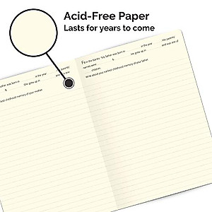 Piccadilly Story of My Life Journal | Personal DIY Memoir | Guided Autobiography Notebook | 204 pages