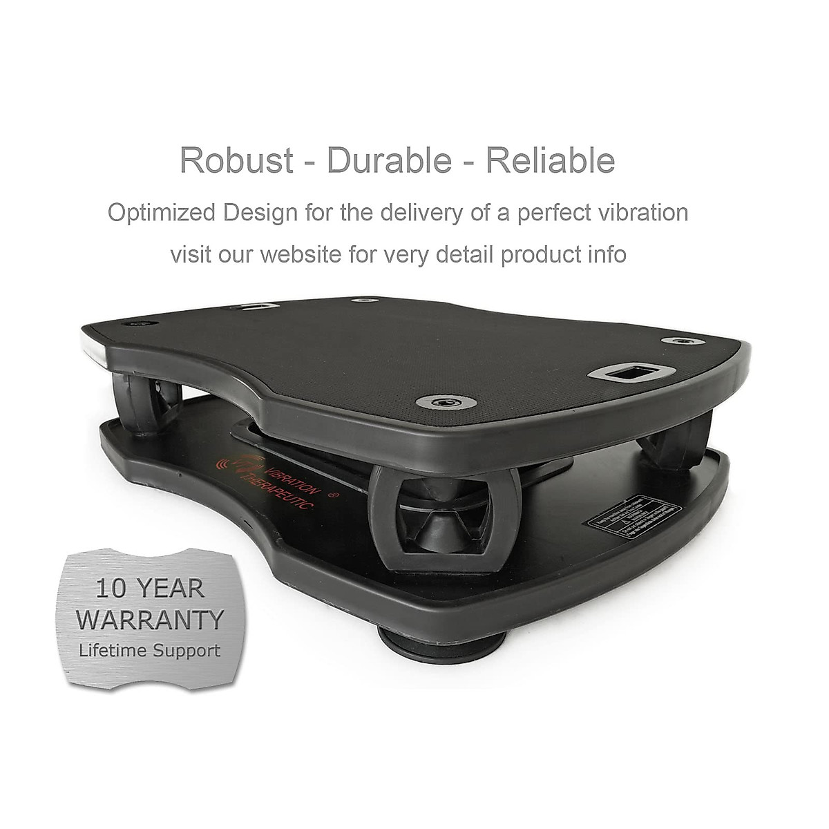 VT007 Vibration Plate Exercise Machine - High Frequency, Low Amplitude | Muscles, Bones and Nerves Training | Blood and Lymph Circulation Improvement