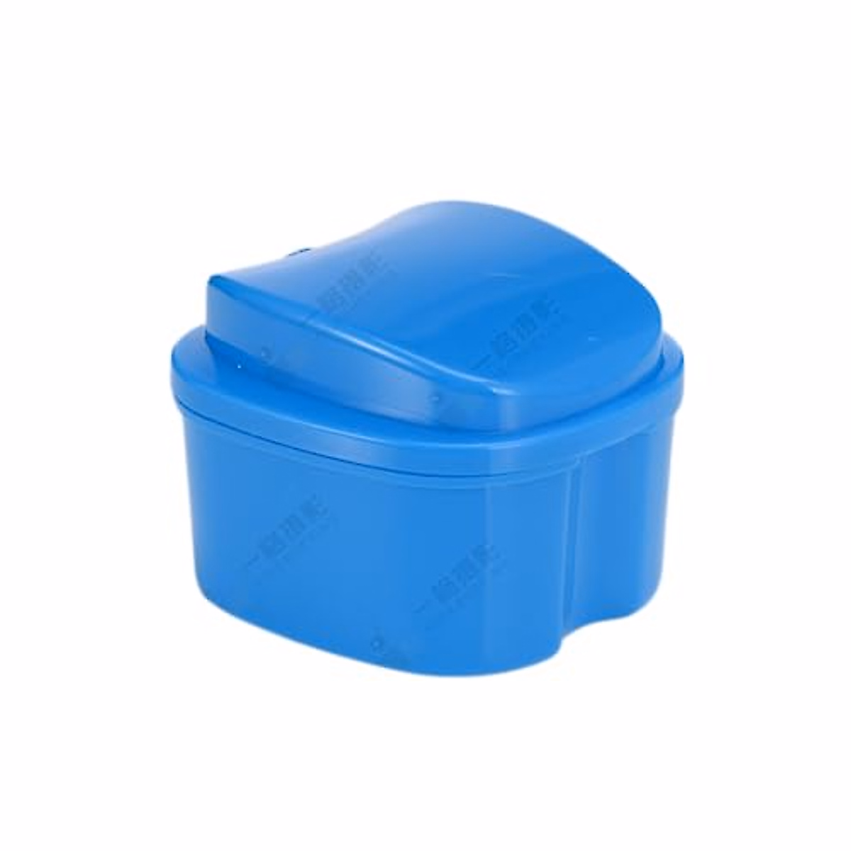 Denture Care Bath Box Cleaning False Teeth Nursing with Hanging Net Container Cleaning False Teeth Bath Case 3 count