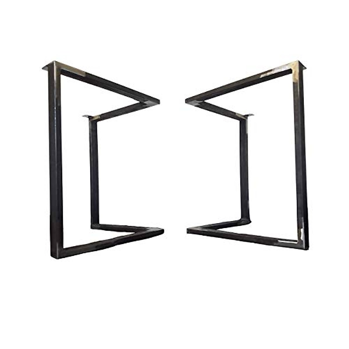 Metal Table Legs, Triangular Style - Any Size and Color
