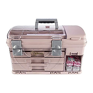 Large Three Drawer Organization System - with Two Small Utility Stows | Battery Storage, Jewelry Storage, Small Parts Storage, Craft Storage, Sewing Storage, Paint Storage, Collectibles Storage